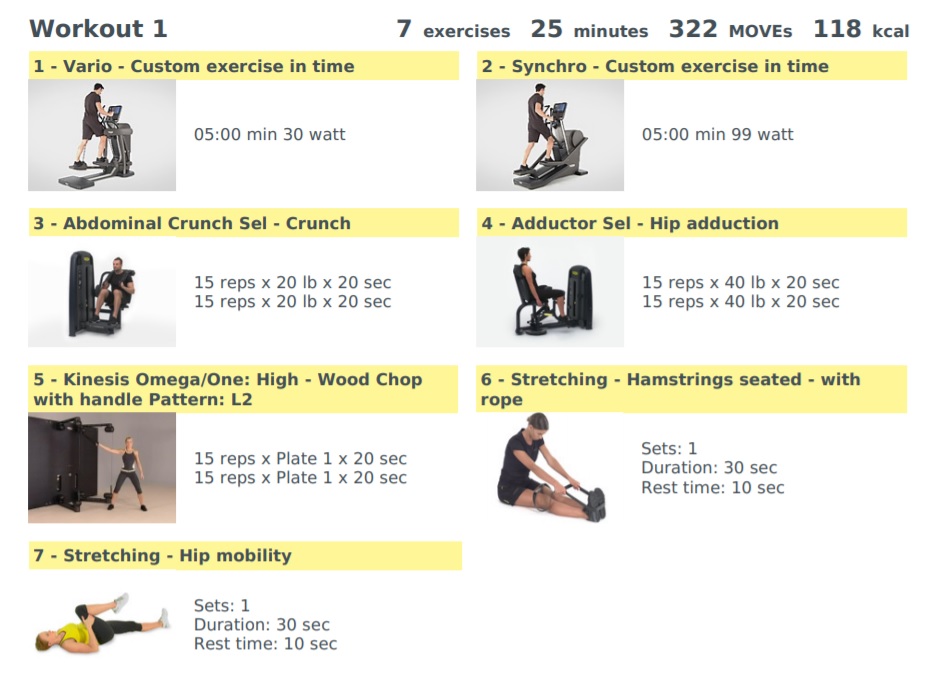 Workout Example - Advanced - Carle