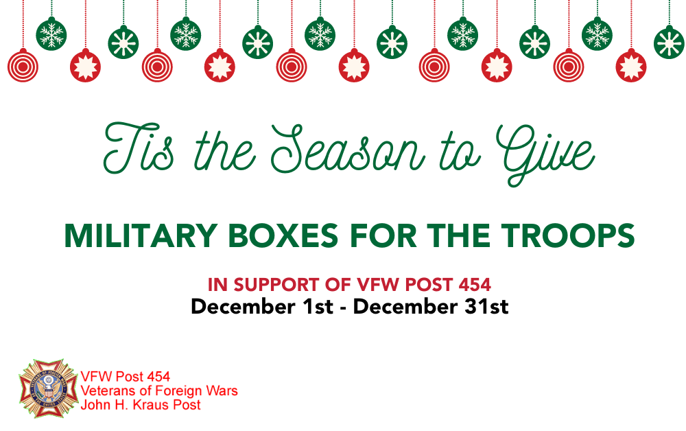 Military Boxes for the Troops HFC - Carle