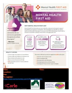 April 29 MHFA flyer (adult) - Carle