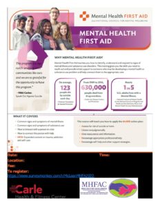 January 2022 MHFA flyer (adult) - Carle