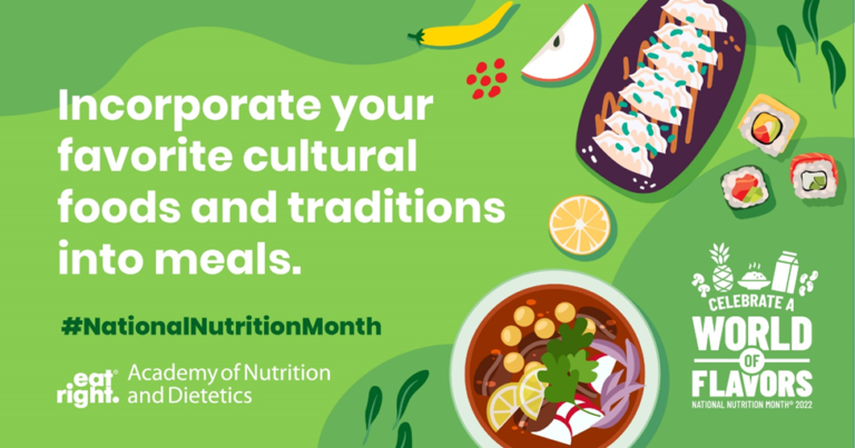 Weekly Dietitian Tip: Cultural Foods and Healthy Eating - Carle